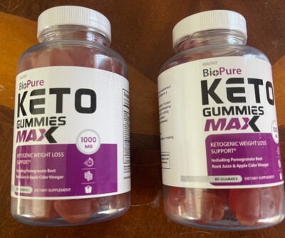 BioPure Keto Gummies - 1000mg- 60 Gummies - Expires 01/2025 | eBay