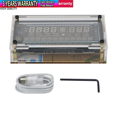 VFD Screen VFD Clock Automatic Manual Brightness Adjustable Transparent ...