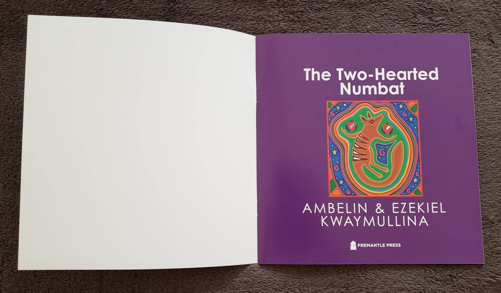 THE TWO-HEARTED NUMBAT ~ AMBELIN & EZEKIEL KWAYMULLINA ~ ABORIGINAL ...