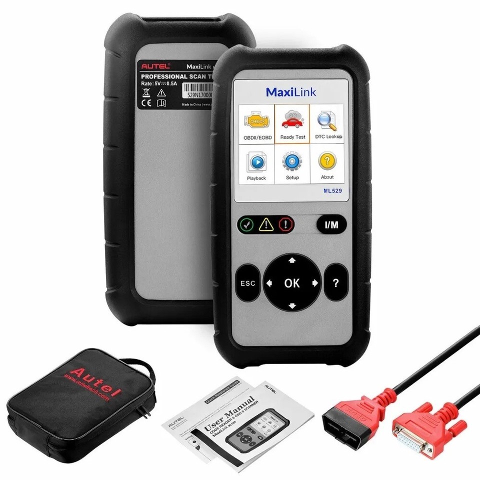 2026 AUTEL MaxiLink ML529 OBD2 Car Code Reader Scanner AutoVIN ...