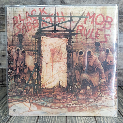 Black Sabbath: Mob Rules (Original 1981 Warner Bros USA Press, BSK 3605 ...