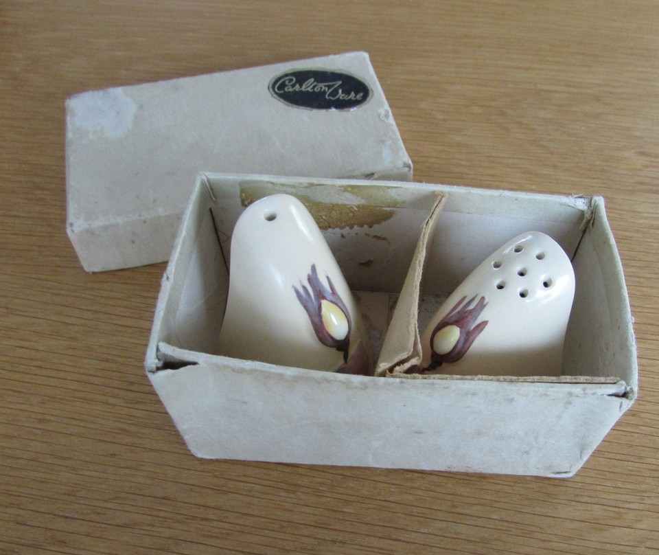Carlton Ware cruet set Hazelnut Pattern 1950's | eBay UK