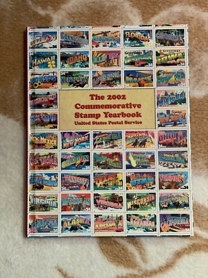 The 2002 Commemorative Stamp Yearbook United States Postal Service NEW ...