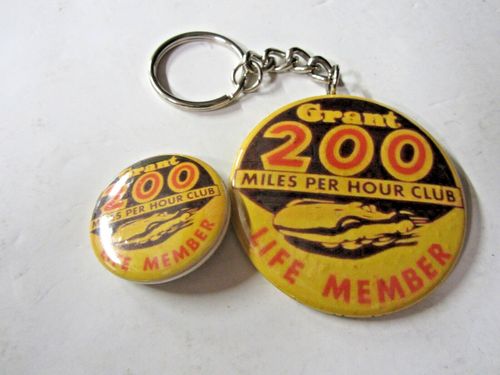 Bonniville Salt Flats Grant 200 Mile Per Hour Club Racing Key Chain ...