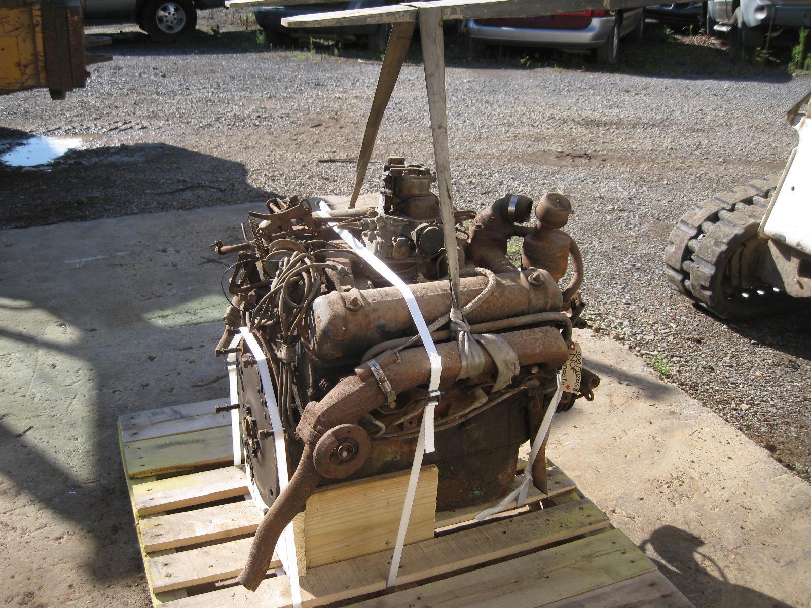 1957 Lincoln Premiere 368 Y-block No Shipping For Rebuild Turns Over ...