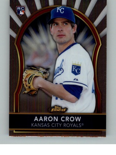 2011 Finest Aaron Crow 96 RC Kansas City Royals | eBay