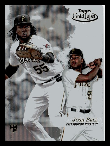 Josh Bell RC 2017 Topps Gold Label #49 Rookie Pittsburgh Pirates Mint ...