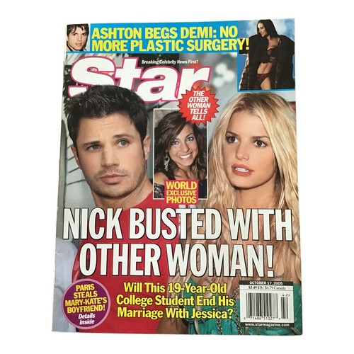 Star Mag Nick Lachey Britney Spears Ashton Kutcher October 17, 2005 | eBay