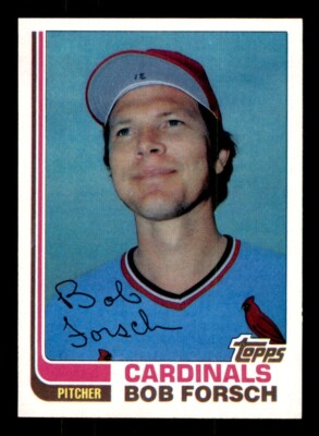1982 Topps Baseball #775 Bob Forsch EX/MT or Better *cc1 | eBay