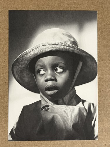 Postcard Buckwheat Little Rascals Our Gang Billie Thomas Raincoat ...