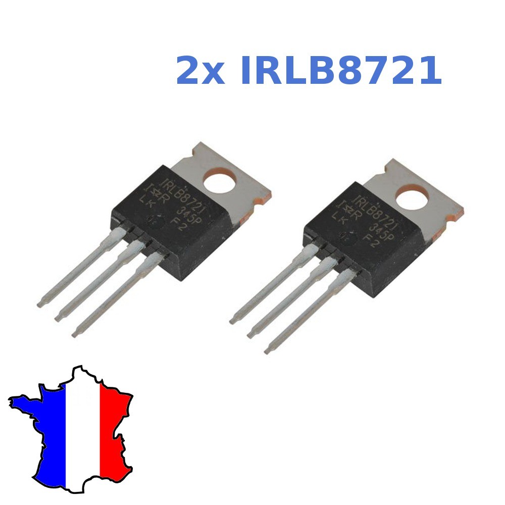 2pcs IRLB8721 IRLB8721PBF TO-220 30 V 62A - TO220, mosfet transistor, N ...