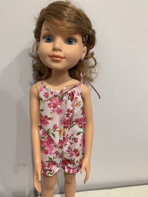 Fits Slim 18" Best Friends Club BFC Ink Doll Clothes Only Floral Romper ...