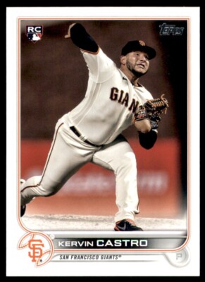 2022 Topps Baseball #413 Kervin Castro Rookie | eBay