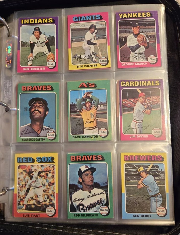1975 TOPPS MINI COMPLETE SET 660/660 PSA 8 BRETT, BVG 6.5 YOUNT OVERALL ...