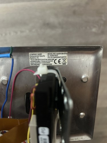 Dormakaba Saflok Quantum RFID RCU With NEW Wall Box And Stainless Steel ...