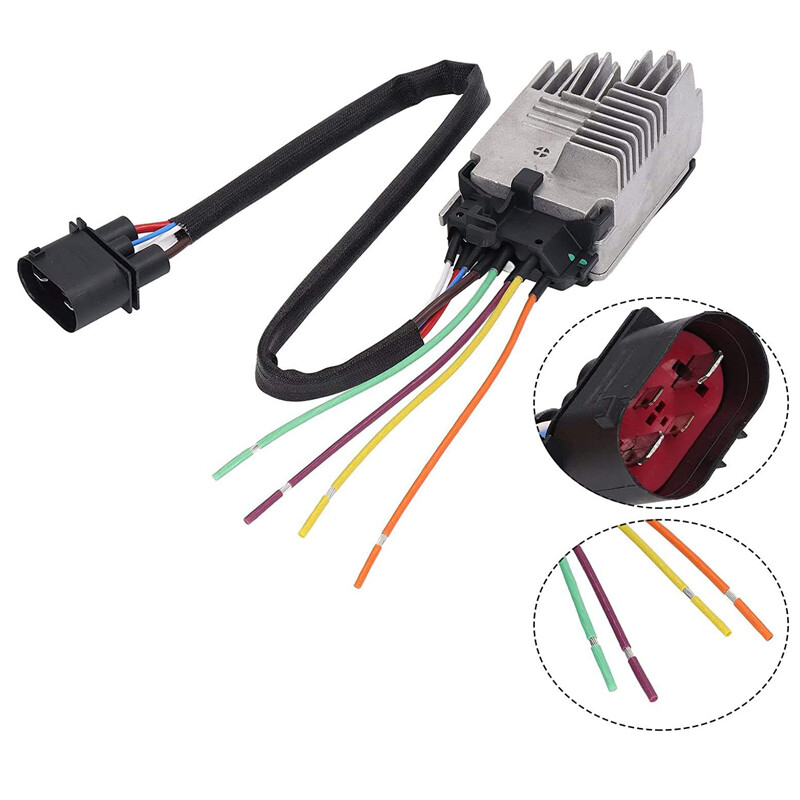 Radiator Fan Control Unit Module for 02-09 Audi A4 8E2 8E5 B6 4 6Cyl ...