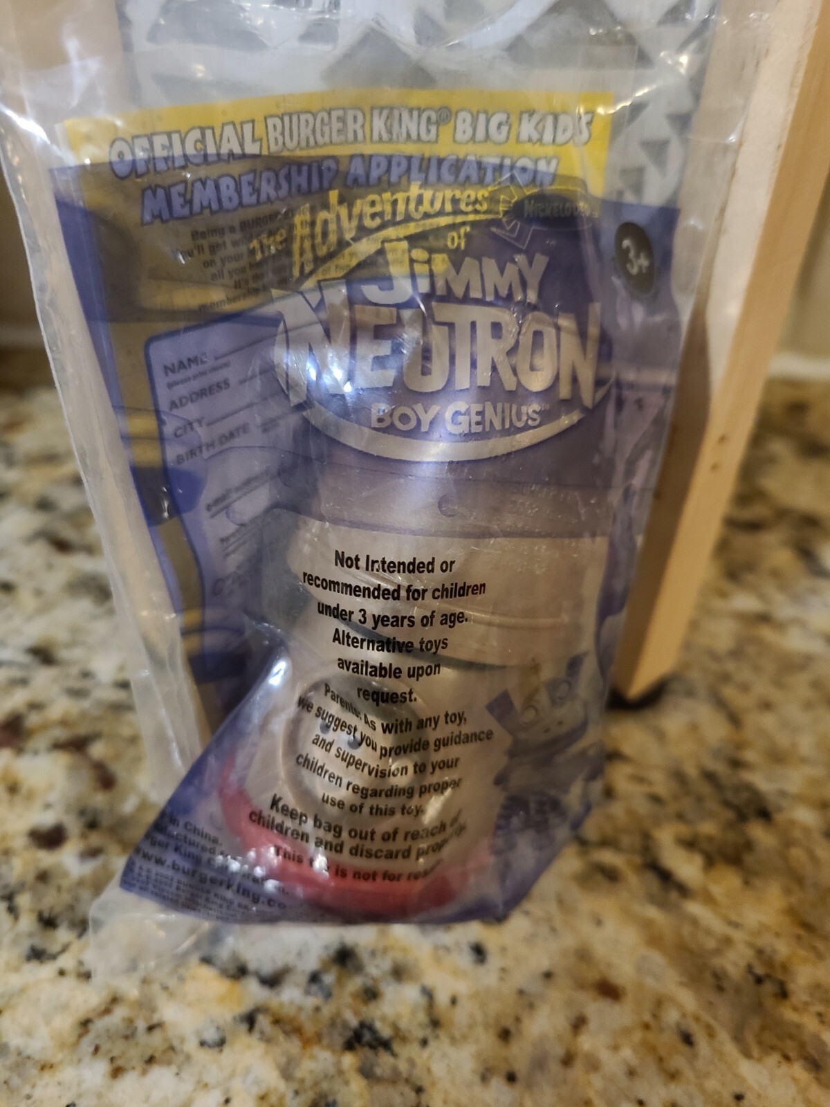 Burger King The Adventures Of Jimmy Neutron Boy Genius Toy | eBay