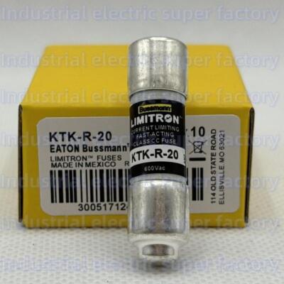 10PC KTK-R-20 BUSSMANN KTKR20 Fast-Acting Fuse KTKR20A 600V | eBay