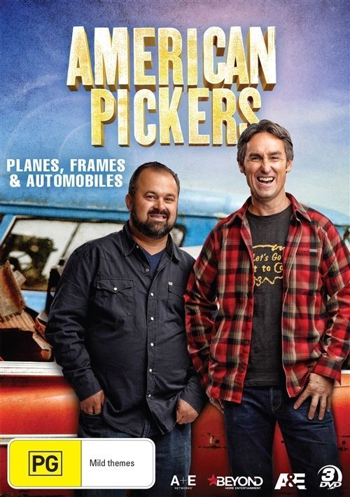 American Pickers - Planes, Frames And Automobiles (DVD, 2017, 3-Disc ...