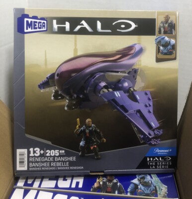 Mega Bloks Construx Halo Renegade Banshee Paramount+ Halo Series Set ...