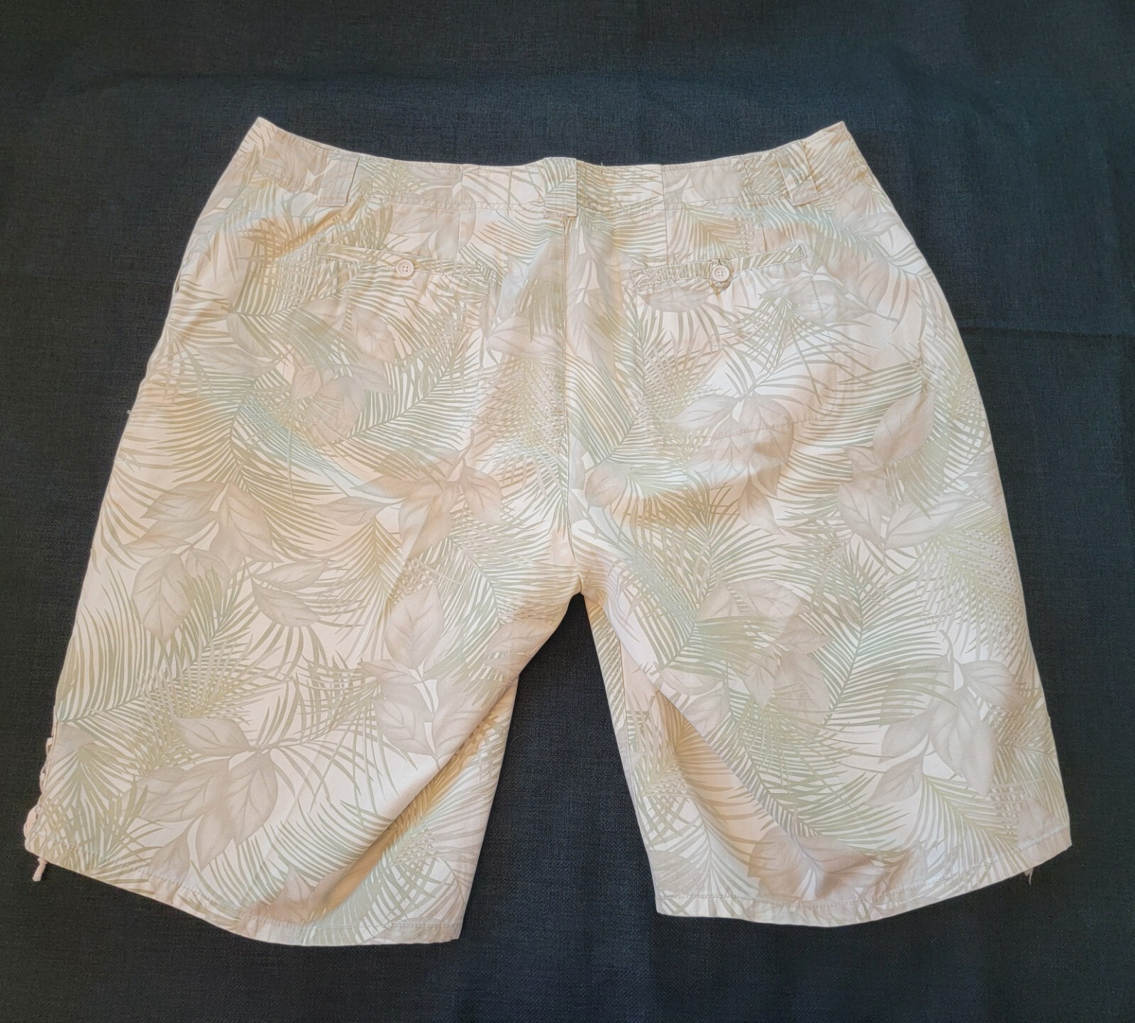 Caribbean Joe Long Shorts 22W Tropical Pattern | eBay