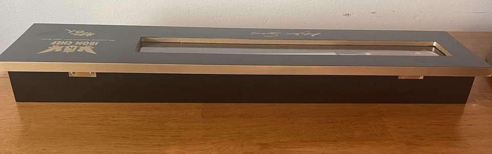 Nenohi Iron Chef Hiroyuki Sakai Red Bone Handle Knife Gift Box Ltd ...