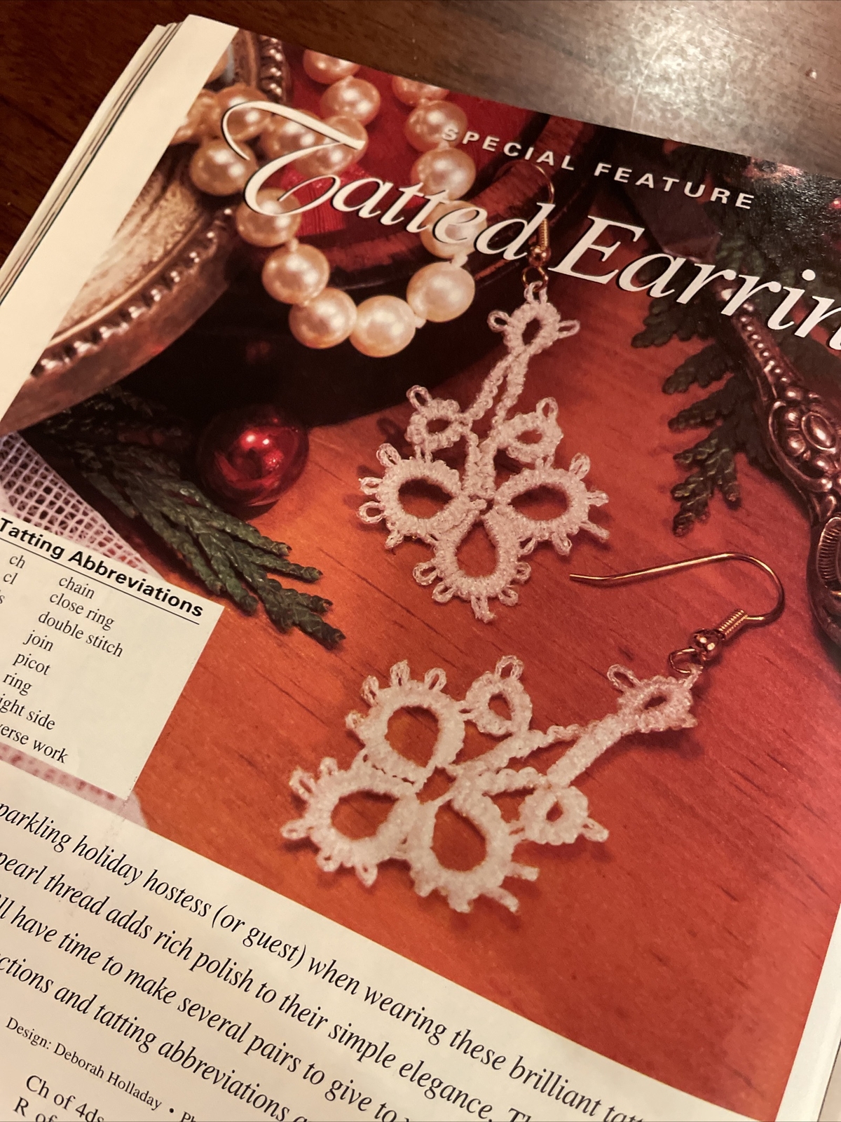 Cross Stitch & Needlework Dec 1996 Christmas Plate Erica Wilson Celtic ...