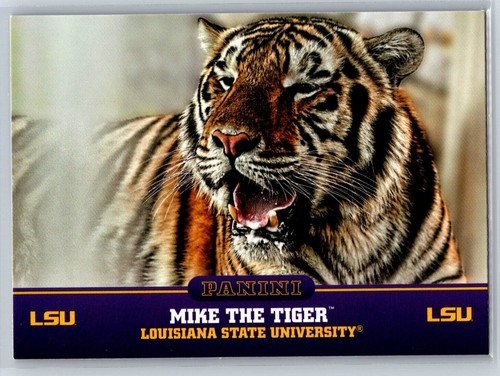 2015 Panini Collegiate LSU Mascot Mike The Tiger #1 | eBay