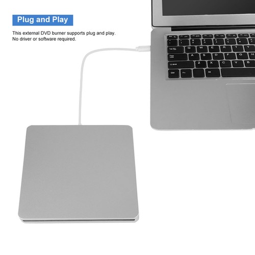 Mobile External CD Writer Drive USB-C DVD VCD Reader Player For ...