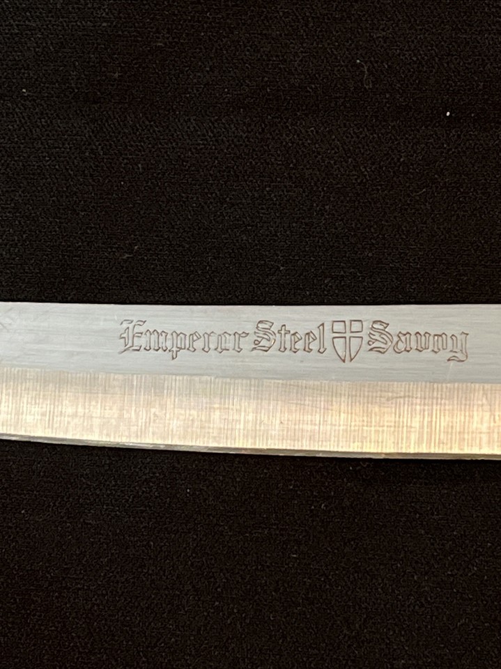 Vintage Emperor Steel Savoy Japanese Steak Knife Wood Handle 3 Rivet 6 ...