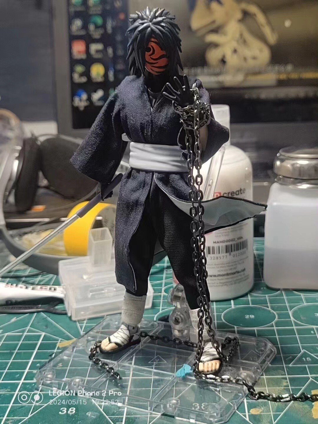custom 1/12 Uchiha Obito 6 inch figure | eBay
