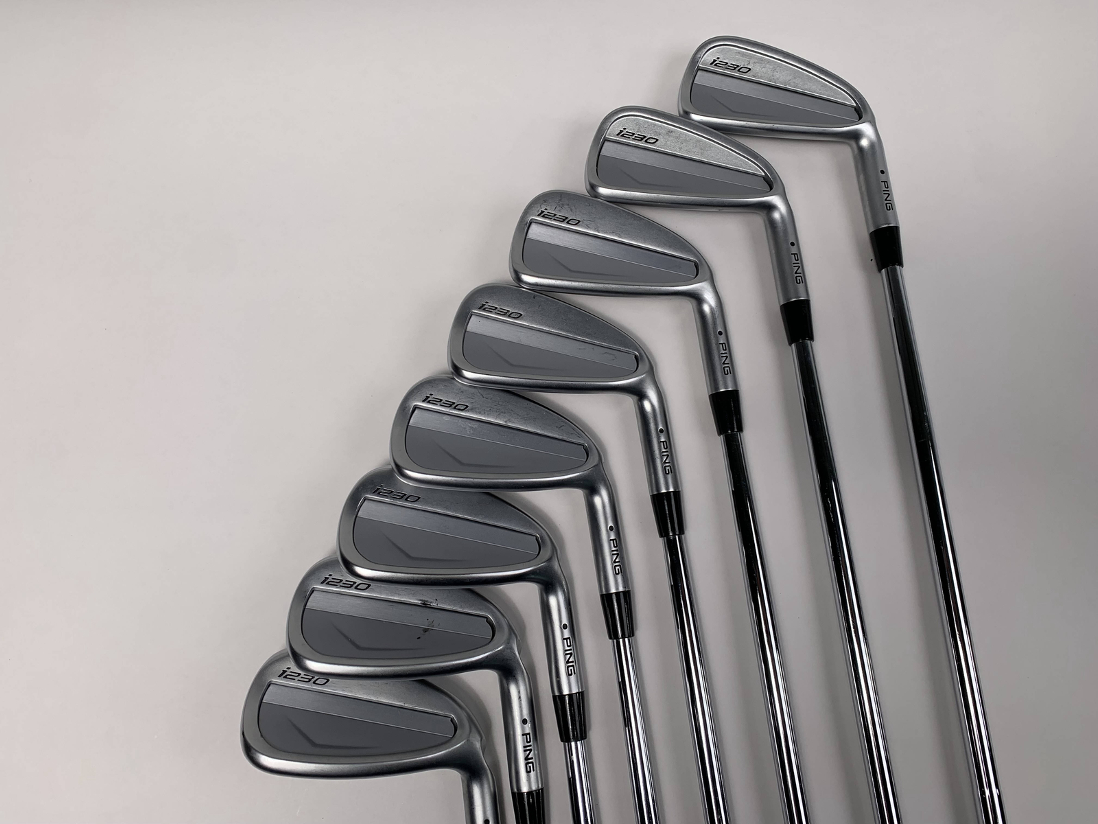 Ping i230 Iron Set 4-PW+GW Black Dot True Temper Dynamic Gold S300 105g ...