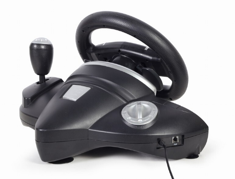 GEMBIRD VIBRATION RACING WHEEL WITH PEDALS (PC/PS3/PS4/SWITCH) | eBay