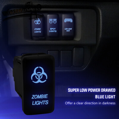 LED Rocker Switch For Toyota FJ Cruiser 2007-2009 2010 2011 2012 2013 ...