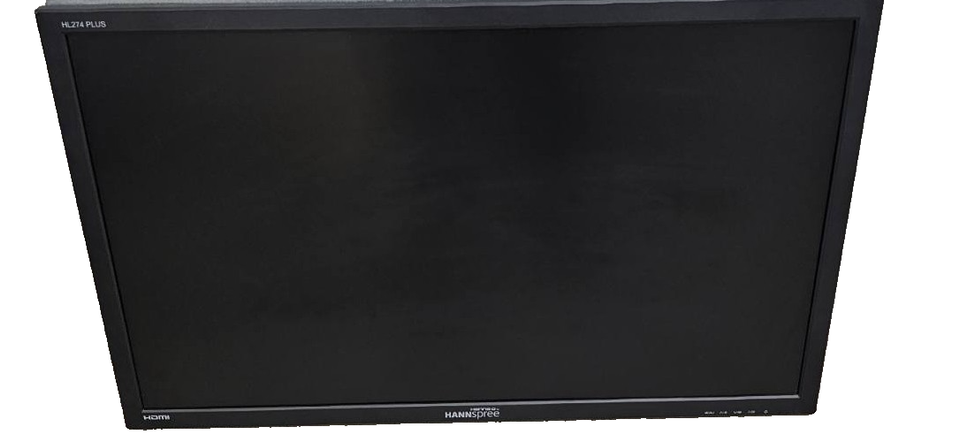 Hannspree Hanns.G LED Display 68.6 cm (27 Inches) HDMI HL274HPBEOX11 PC ...