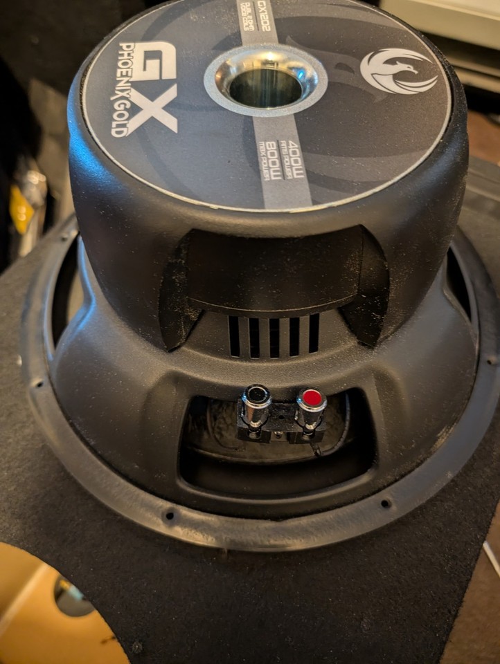 Phoenix Gold GX12D2 12" Inch Car Audio Subwoofer Dual 2 Ohm 800 Watts ...