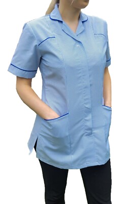 NURSE CLEANER CARETAKER HOUSEKEEPER MAID UNIFORM TUNIC OVERALL TABARD ...