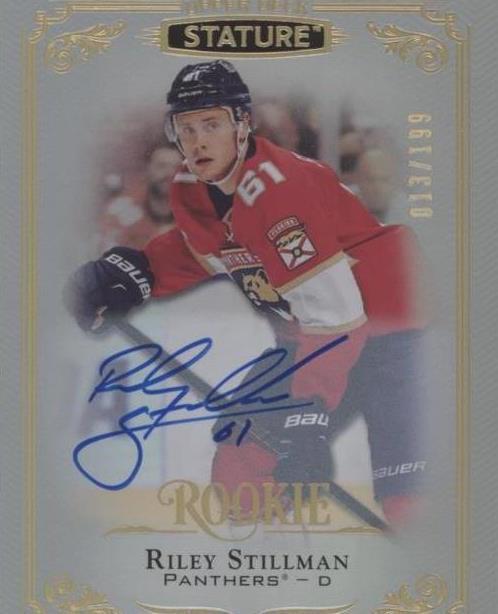 2019-20 Upper Deck Stature - Rookies Riley Stillman #189 Autographs ...