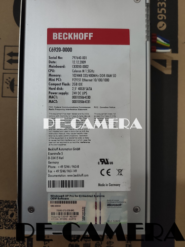1PCS BECKHOFF C6920-0000 | eBay