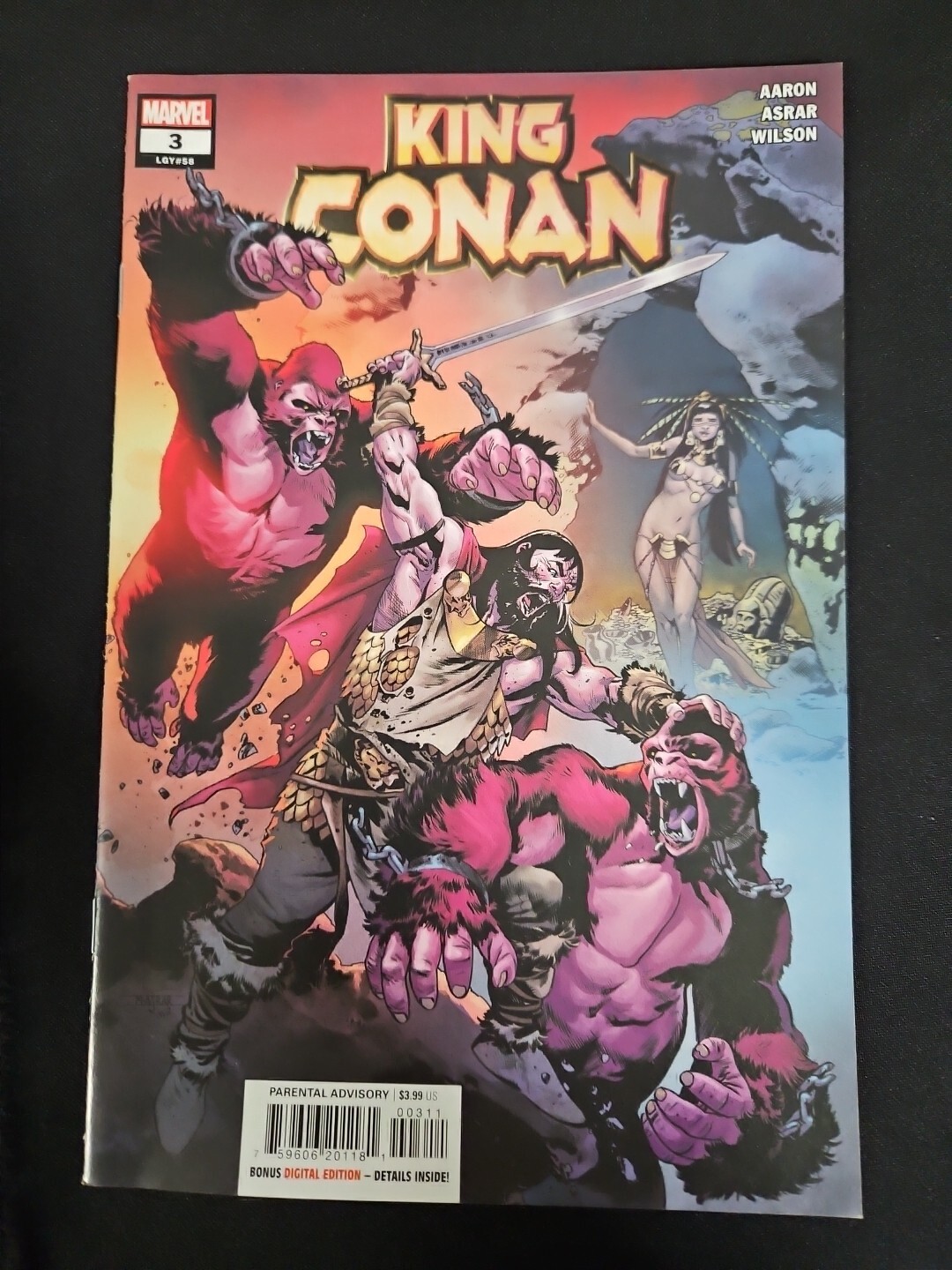 KING CONAN #3 CVR UNA PRIMERA IMPRESIÓN CONTROVERTIDA EDICIÓN POCAHONTAS | eBay