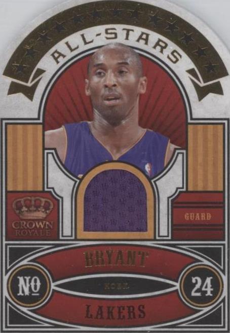 2009-10 Crown Royale - All-Stars Kobe Bryant #1 Materials /599 (MEM ...