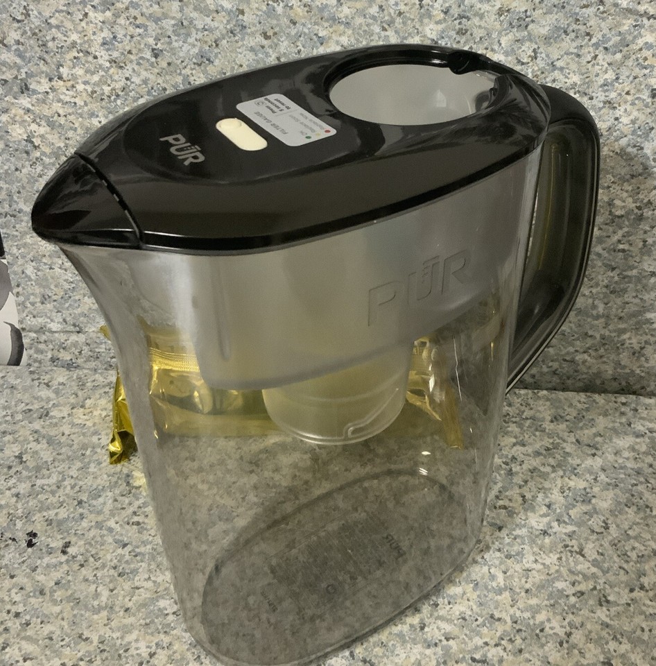⚡️PUR Plus 11-Cup Water Filtration Pitcher w/ LED Light ⚠️Missing Tops⚠ ...