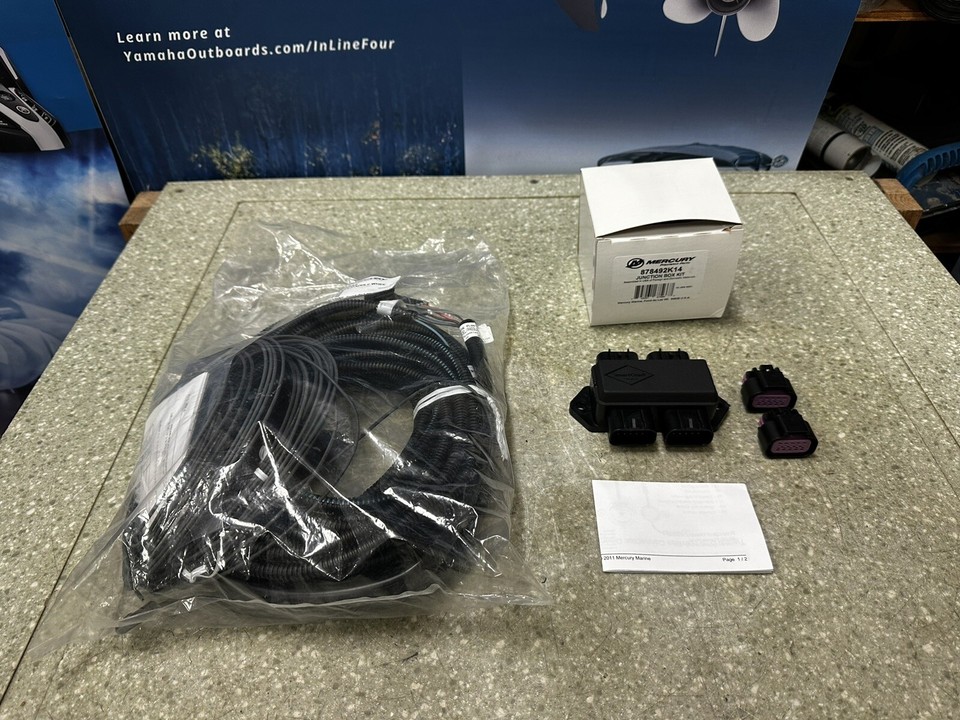 Mercury Outboard, Verado DTS Single Engine Binnacle Rigging Kit, P ...