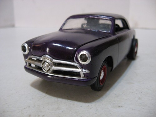 AMT Purple Customized 1950 Ford Convertible 1/25 Scale Built Model Kit ...