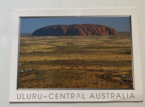 Uluru Central Australia 1997 Postcard Australia Vintage Australiana ...
