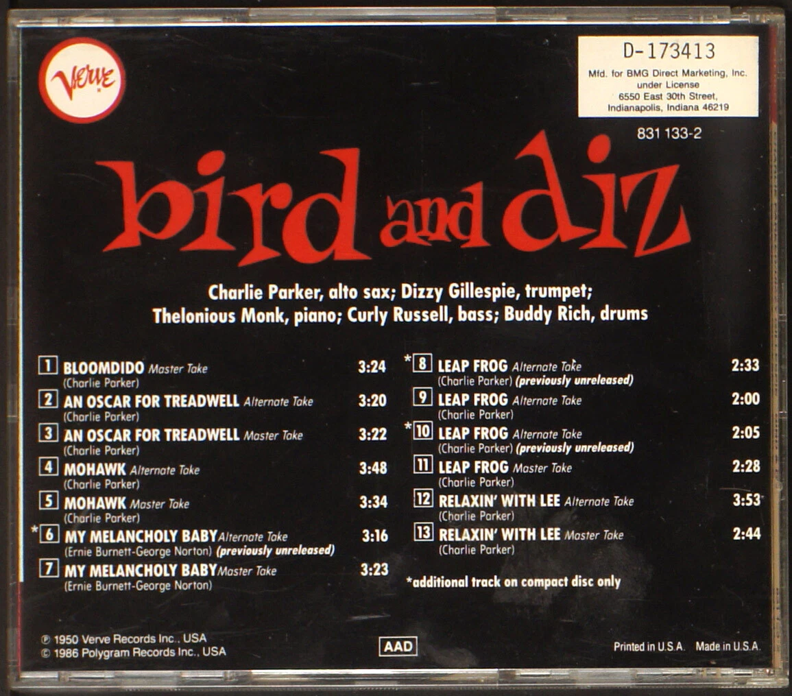 Bird And Diz Album