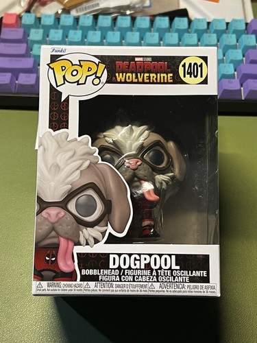 Funko Pop! Dogpool 1401 Marvel Comics Deadpool Wolverine Vinyl Figure ...