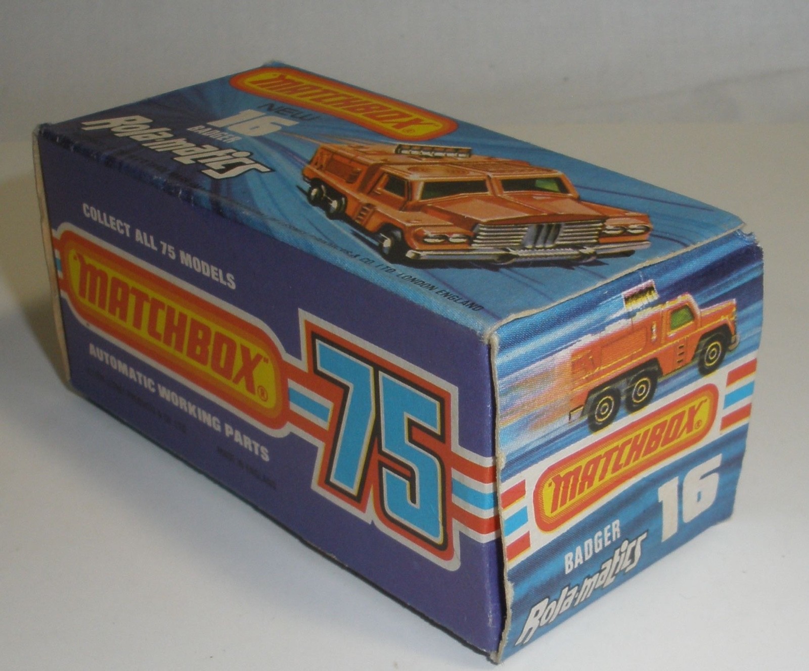 Matchbox Superfast Badger #16 Collectors Quality Condition w/box | eBay