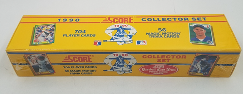 1990 Score Baseball Collector Set - Factory Sealed - BO JACKSON | eBay