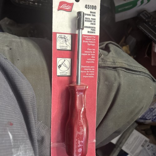 Lisle 45100 Brake Spring Tool - For Drum Brakes - MADE IN USA | eBay